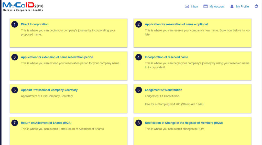 How To Register Company On Your Own On MyCoID - Altomate (Malaysia)