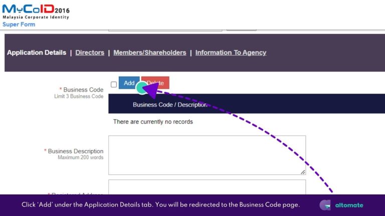 How To Incorporate Using SSM MyCoID - Direct Incorporation Application ...