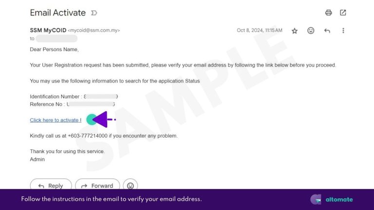 How To Incorporate Using SSM MyCoID - Register, Verify & Activate Your ...