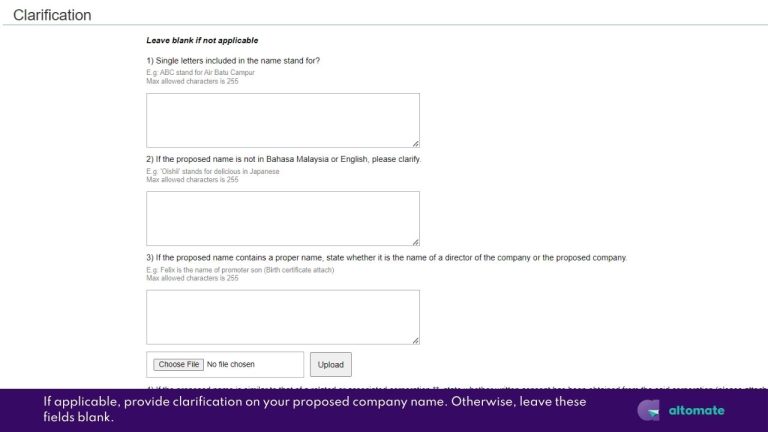 How To Incorporate Using SSM MyCoID - Direct Incorporation Application ...