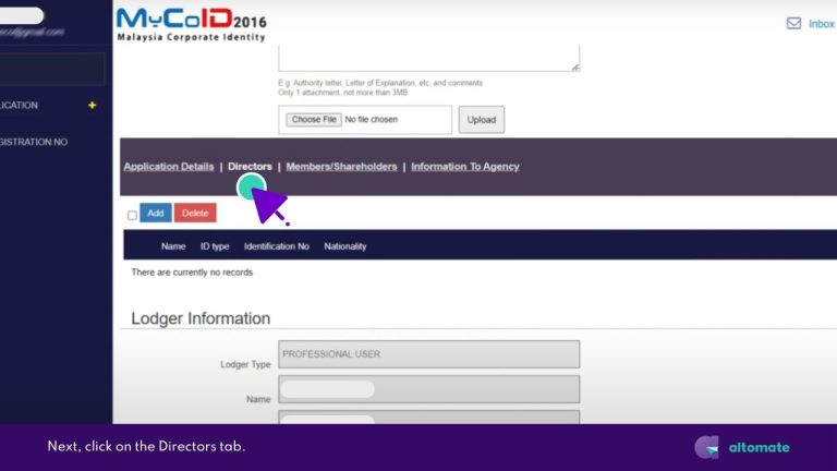 How To Incorporate Using SSM MyCoID - Direct Incorporation Application ...